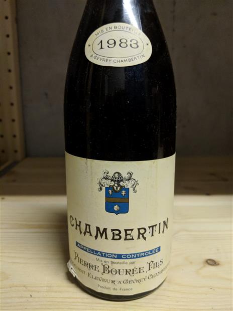 1984 Pierre Bourée Fils Chambertin, France, Burgundy, Côte de Nuits ...