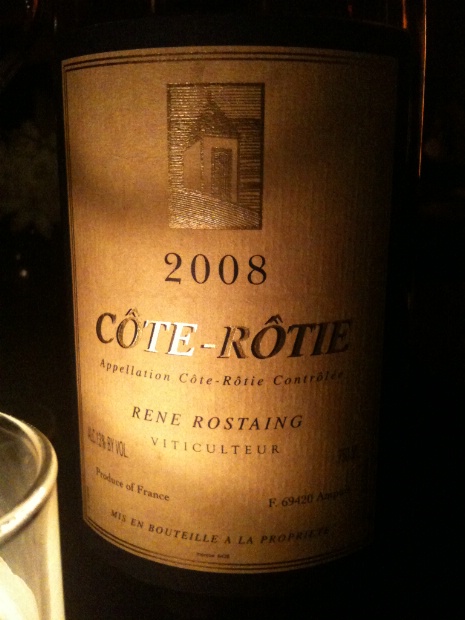 2008 Rene Rostaing Côte-Rôtie Cuvée Classique, France, Rhône, Northern ...