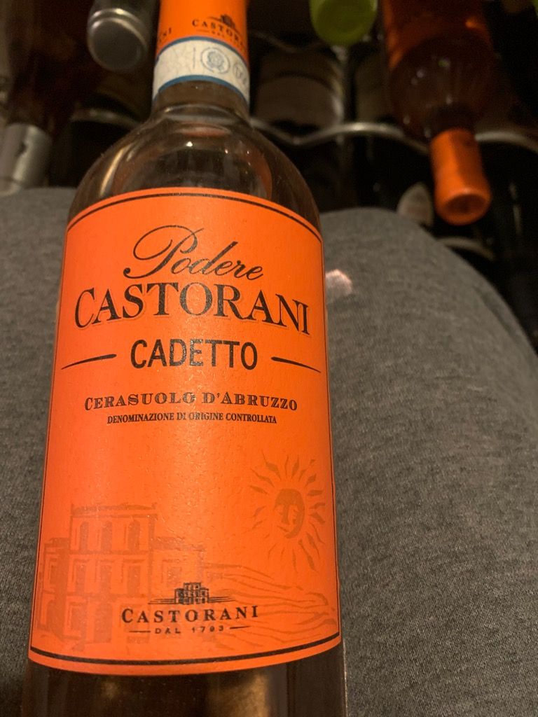 2015 Podere Castorani Cerasuolo d'Abruzzo Cadetto, Italy, Abruzzi ...