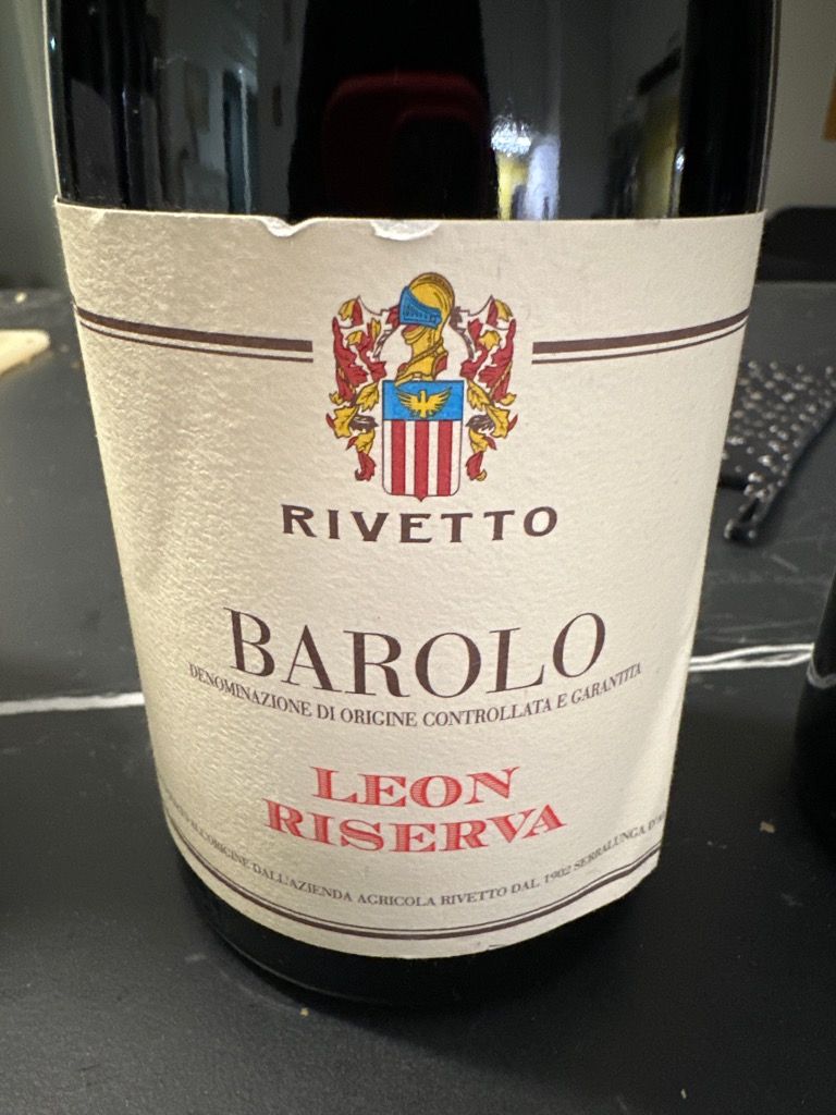 2010 Rivetto Barolo Leon Riserva "10 ANNI", Italy, Piedmont, Langhe ...