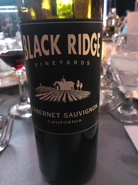 NV Black Ridge Vineyards Cabernet Sauvignon, USA, California ...