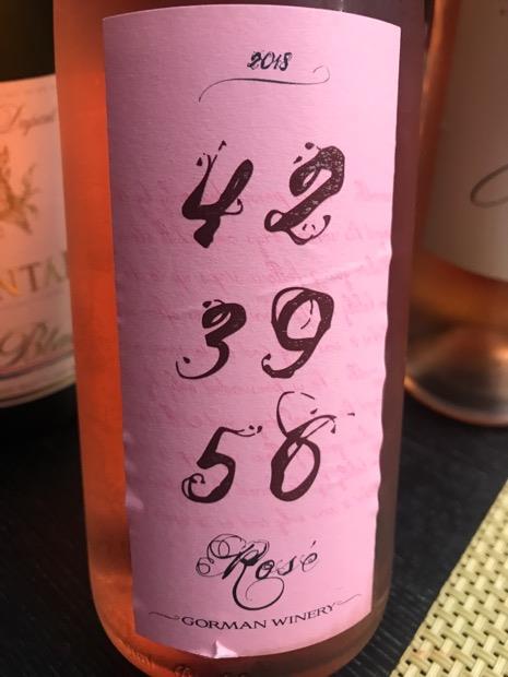 2018 Gorman Winery 42-39-56, USA, Washington, Columbia Valley ...