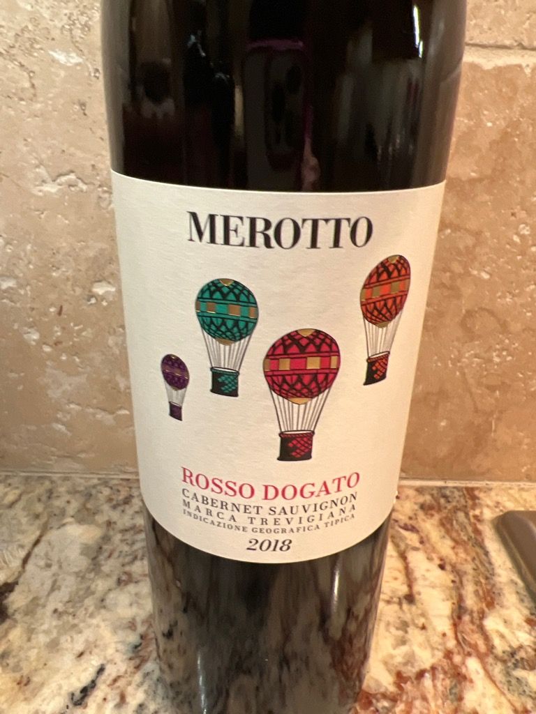 2019 Merotto Cabernet Sauvignon Rosso Dogato Veneto IGT, Italy, Veneto ...