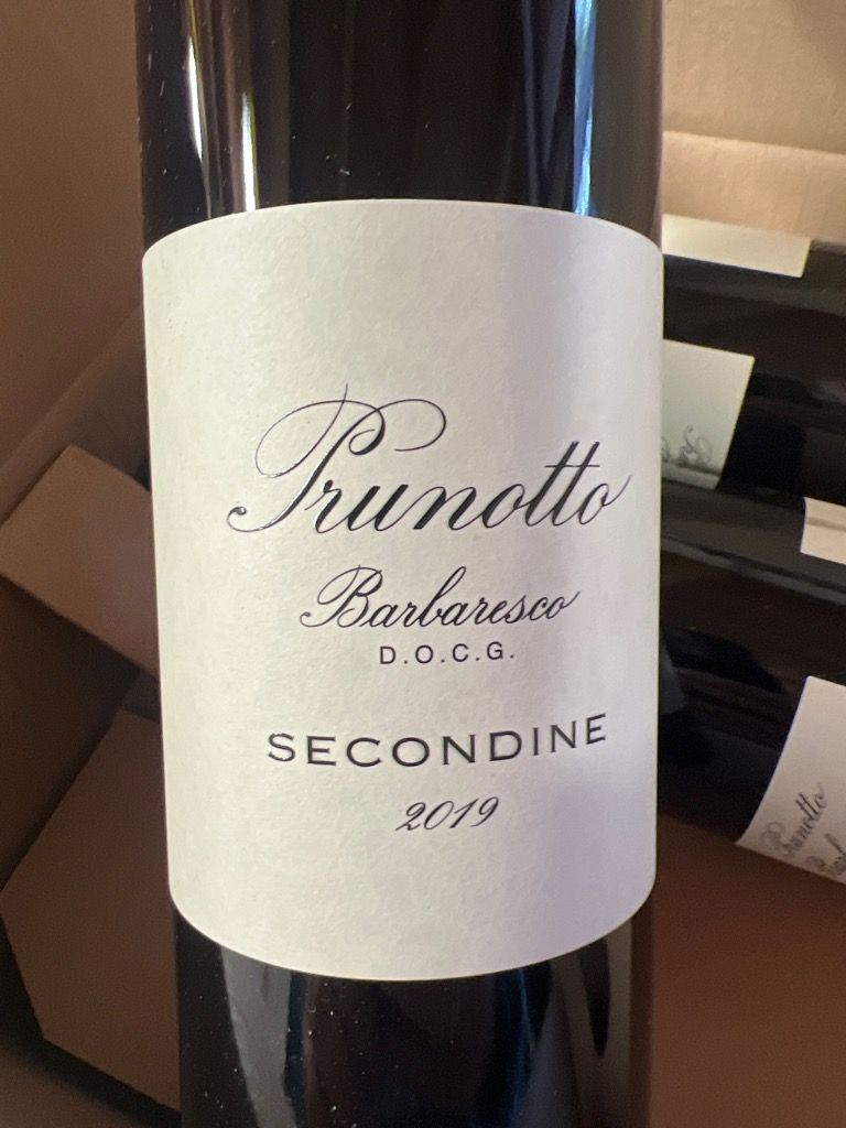 2019 Prunotto Barbaresco Secondine, Italy, Piedmont, Langhe, Barbaresco ...