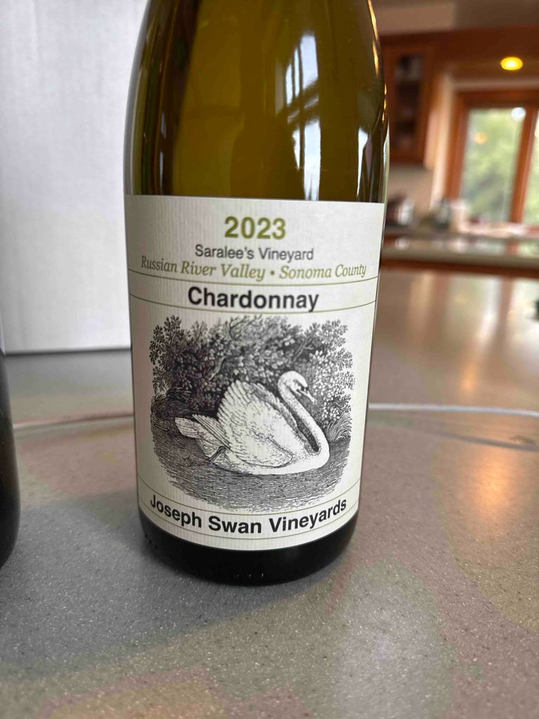 2023 Joseph Swan Vineyards Chardonnay Saralee's Vineyard, USA ...