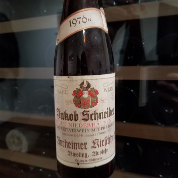 2001 Weingut Jakob Schneider Norheimer Kirschheck Riesling Auslese ...