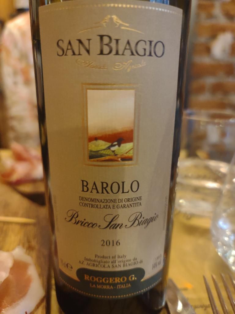 2017 San Biagio Barolo Bricco San Biagio, Italy, Piedmont, Langhe ...