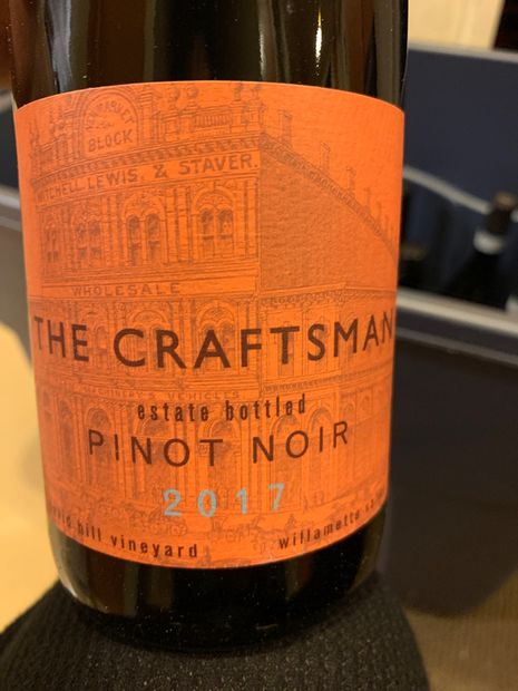 2017 Mitchell Wine Company Pinot Noir The Craftsman, USA, Oregon ...