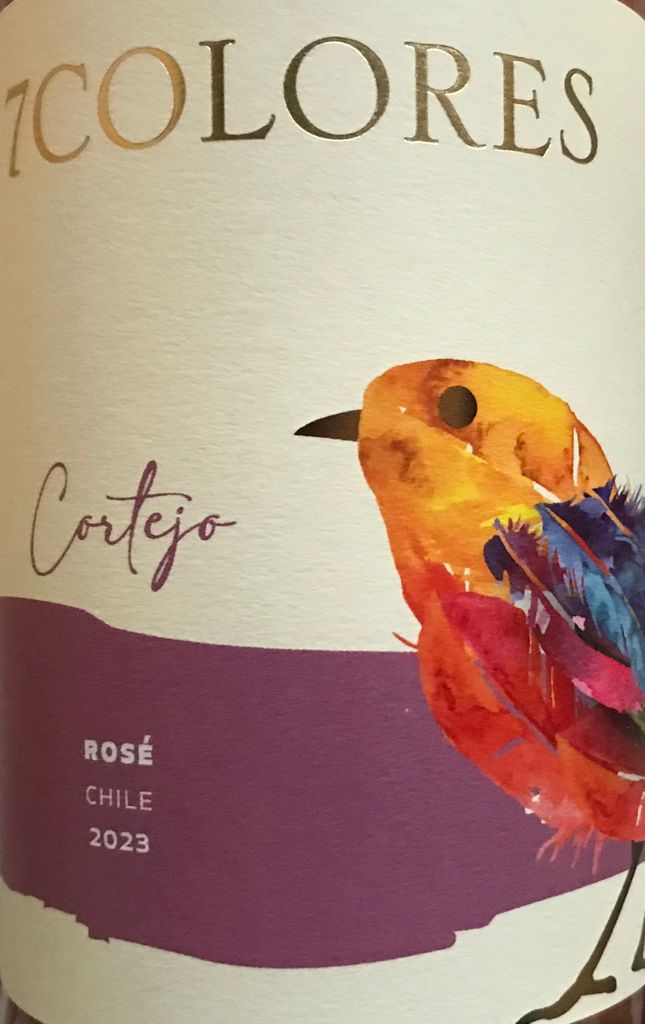 2023 7 Colores Rosé, Chile, Central Valley - CellarTracker
