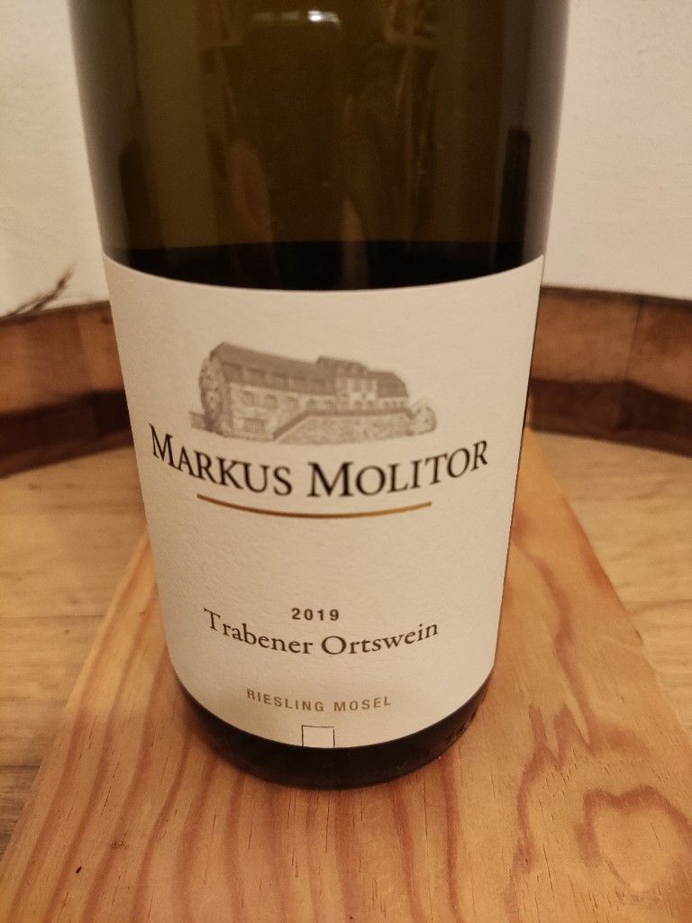 2019 Markus Molitor Riesling Trabener Ortswein, Germany, Mosel Saar ...
