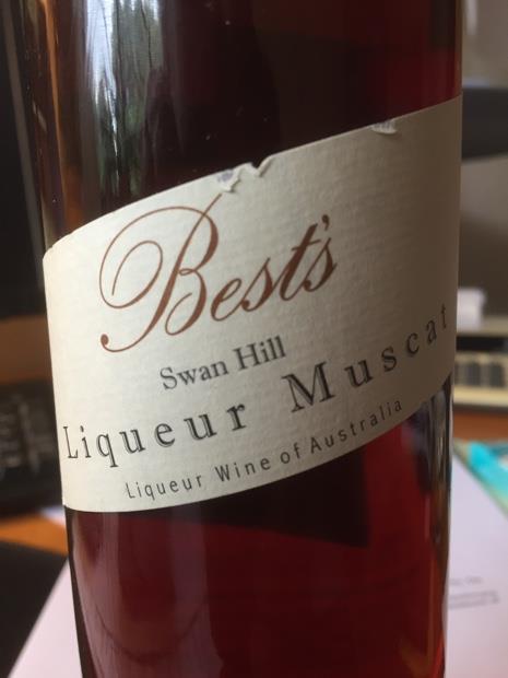 NV Best's Great Western Muscat Liqueur Swan Hill, Australia, New South ...
