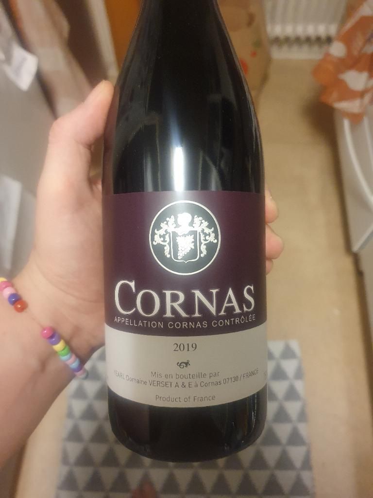 2019 Domaine Verset A & E Cornas, France, Rhône, Northern Rhône, Cornas ...