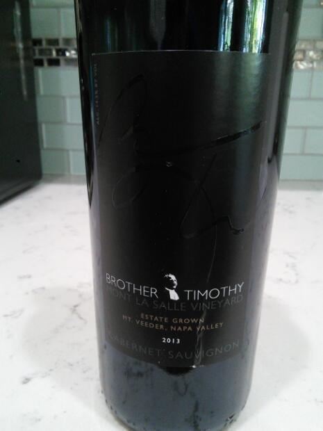 2013 Christian Brothers Cabernet Sauvignon Brother Timothy's Special ...