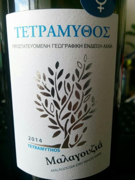 2009 Tetramythos Malagousia, Greece, Peloponnisos, Achaia - CellarTracker