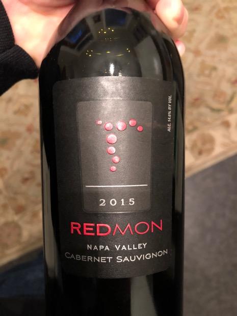 2015 Redmon Cabernet Sauvignon Family Selection, USA, California, Napa ...