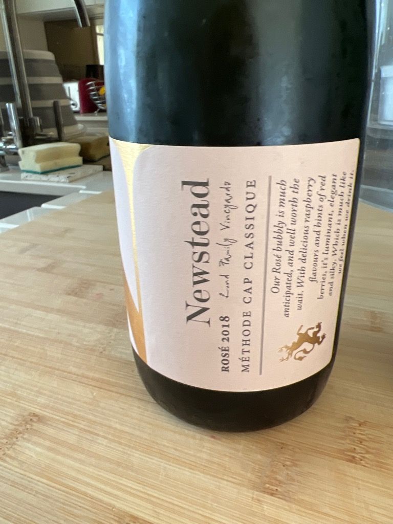 2018 Newstead Methode Cap Classique Rose, South Africa, Cape South ...