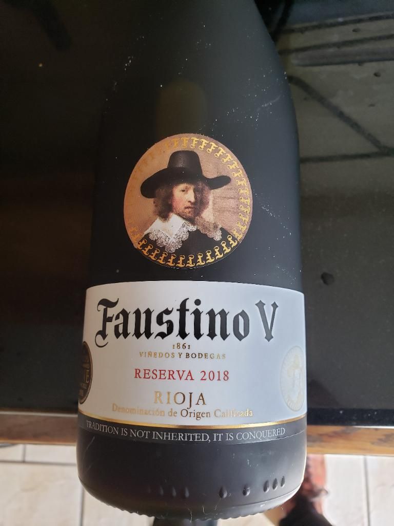 2018 Faustino Rioja Reserva V, Spain, La Rioja, Rioja - CellarTracker
