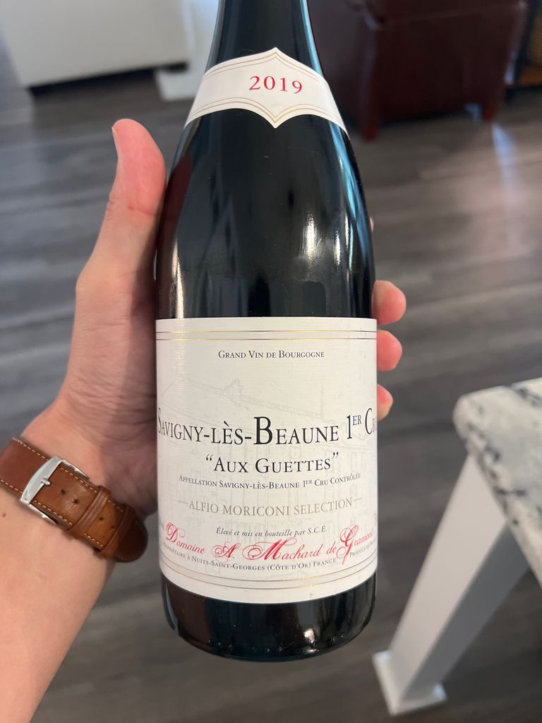 2019 Domaine Machard de Gramont Savigny-lès-Beaune 1er Cru Aux Guettes ...