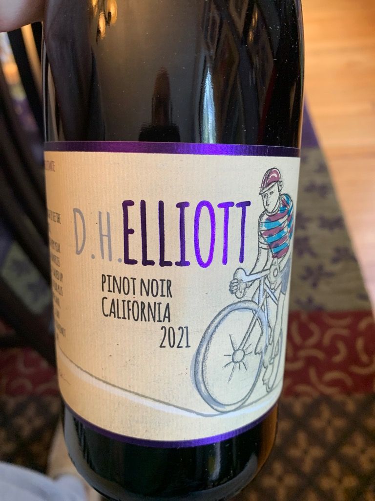 2021 D.H. Elliott Pinot Noir, USA, California - CellarTracker