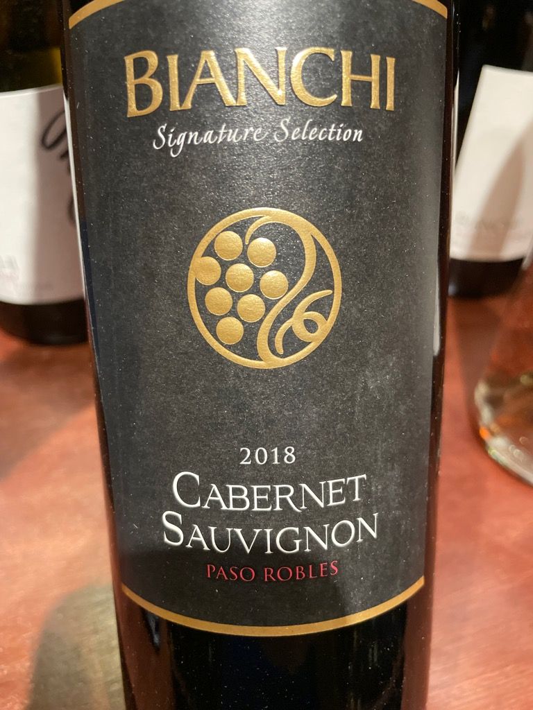 2019 Bianchi Cabernet Sauvignon Signature Selection, USA, California ...