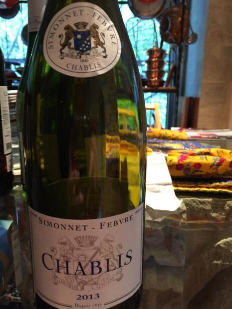 2013 Simonnet-Febvre Chablis, France, Burgundy, Chablis - CellarTracker