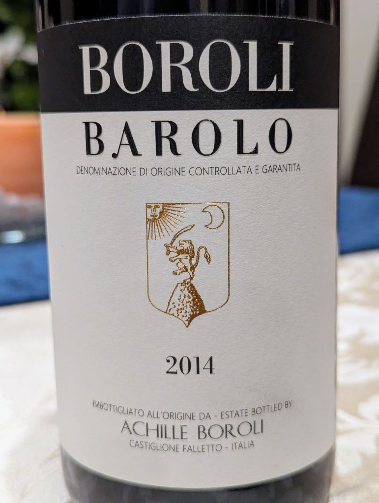 2014 Boroli Barolo, Italy, Piedmont, Langhe, Barolo - CellarTracker