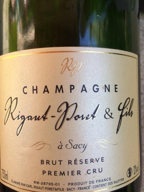 NV Rigaut-Poret & Fils Champagne Tradition Brut, France, Champagne ...