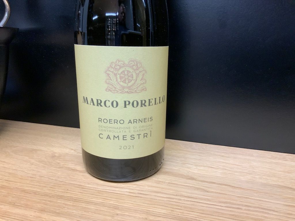 2023 Marco Porello Roero Arneis Camestrì, Italy, Piedmont, Alba, Roero ...