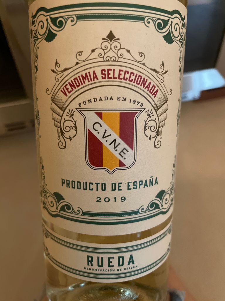 2021 C.V.N.E. (Compañía Vinícola del Norte de España) Verdejo Rueda ...