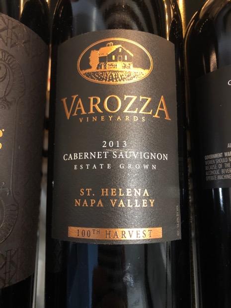 2013 Varozza Vineyards Cabernet Sauvignon, USA, California, Napa Valley ...
