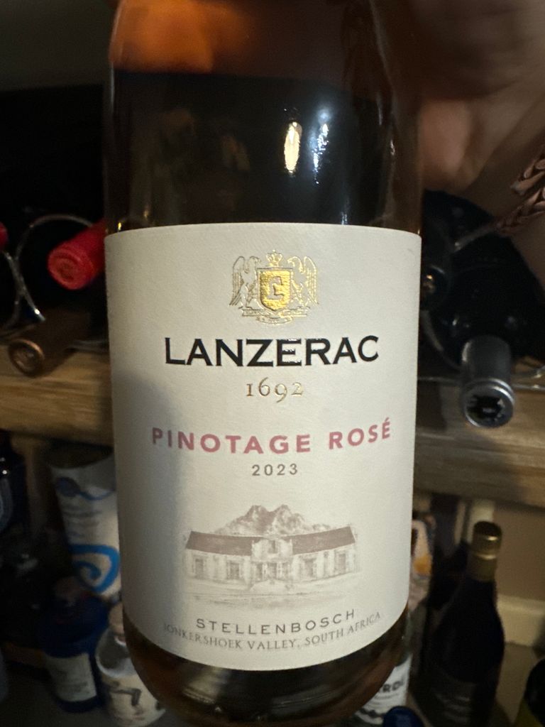 2024 Lanzerac Pinotage Rosé, South Africa, Coastal Region, Stellenbosch ...