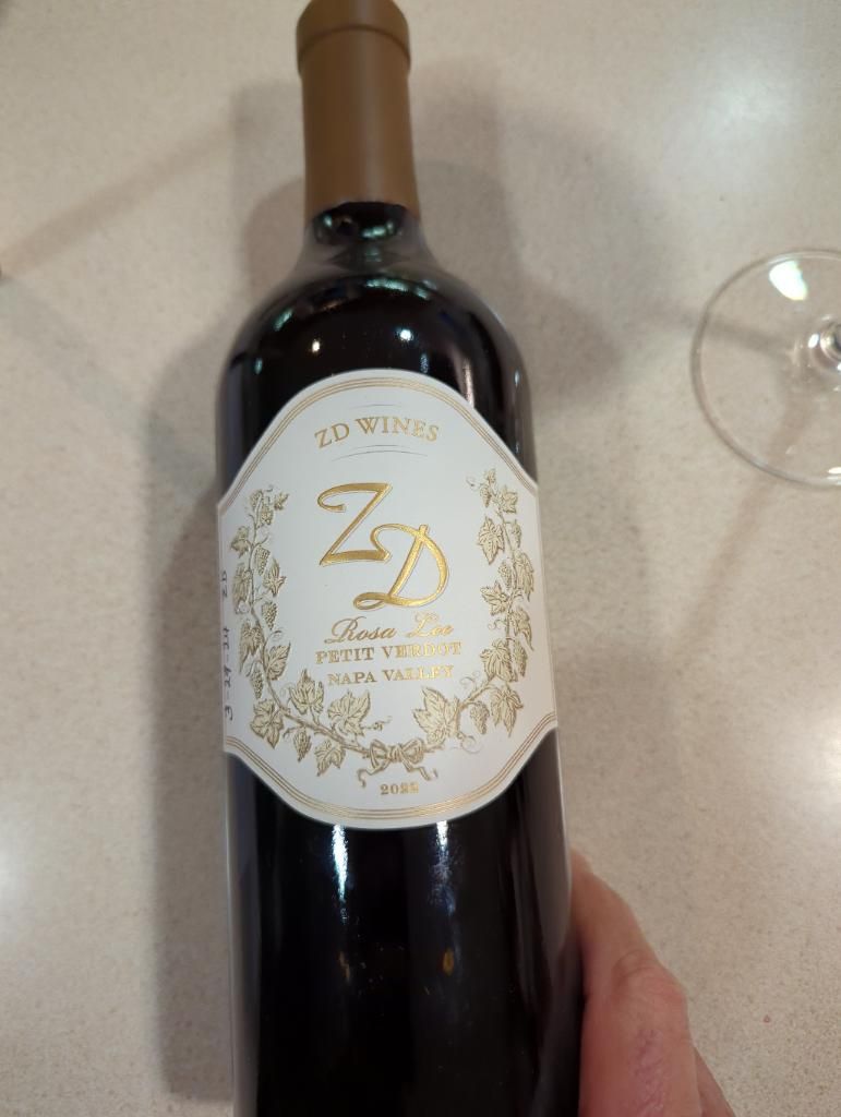 2022 ZD Wines Petit Verdot Rosa Lee, USA, California, Napa Valley ...