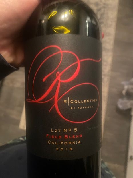 2018 Raymond Vineyard & Cellar R Collection Lot #5 Field Blend, USA ...