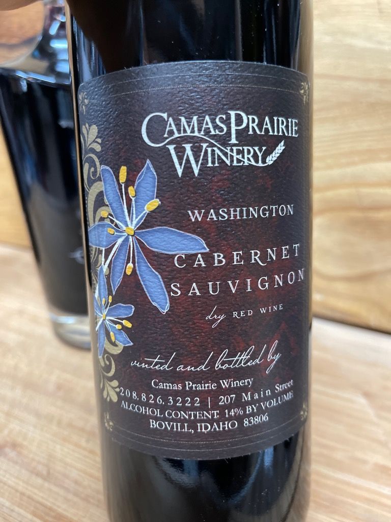 NV Camas Prairie Winery Cabernet Sauvignon Champoux Vineyard, USA ...