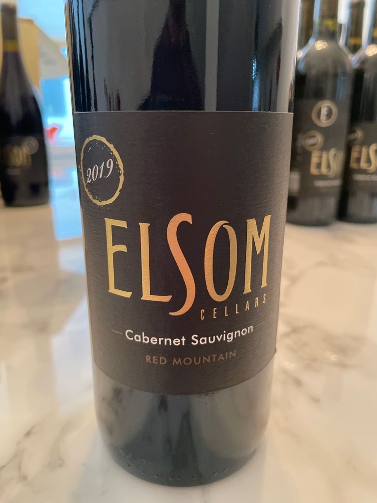 2019 Elsom Cellars Cabernet Sauvignon, USA, Washington, Columbia Valley ...