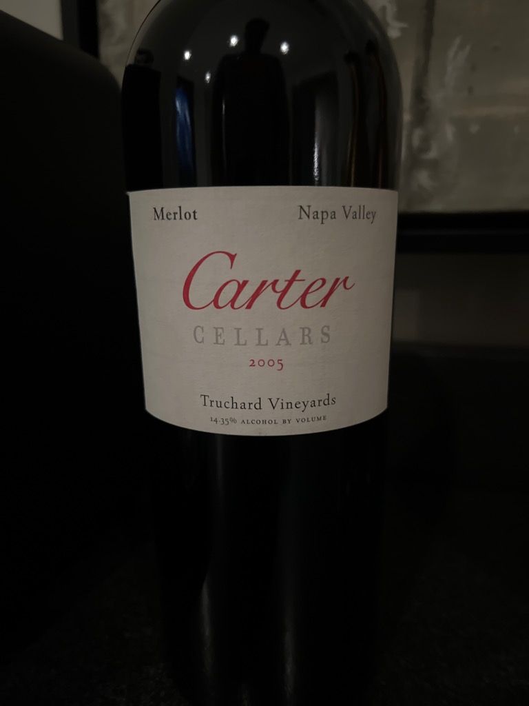 2004 Carter Cellars Merlot Truchard Vineyard, USA, California, Napa ...