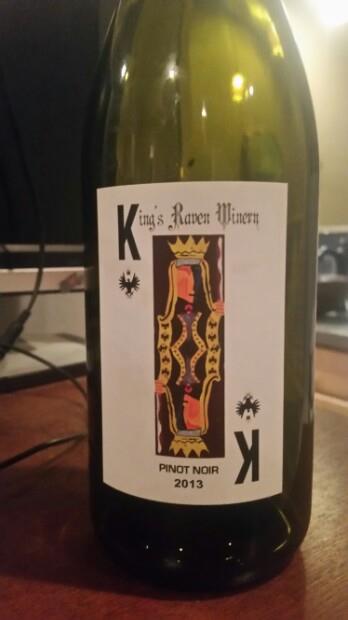 2019 King's Raven Winery Pinot Noir, USA, Oregon, Willamette Valley ...