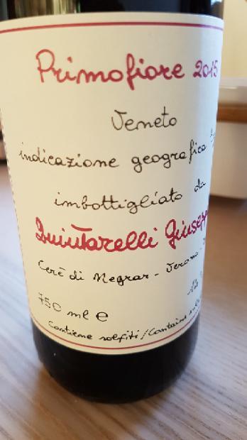 2015 Giuseppe Quintarelli Primofiore Veneto IGT, Italy, Veneto, Veneto ...