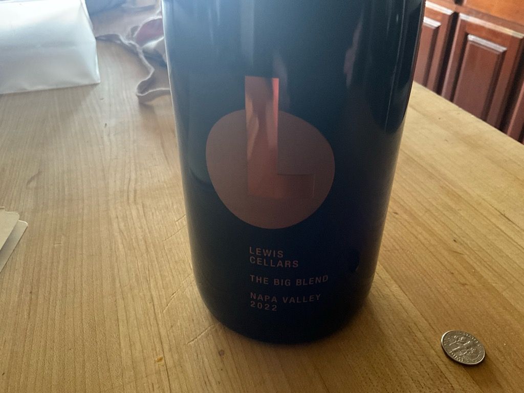 2022 Lewis Cellars Big Blend, USA, California, Napa Valley - CellarTracker