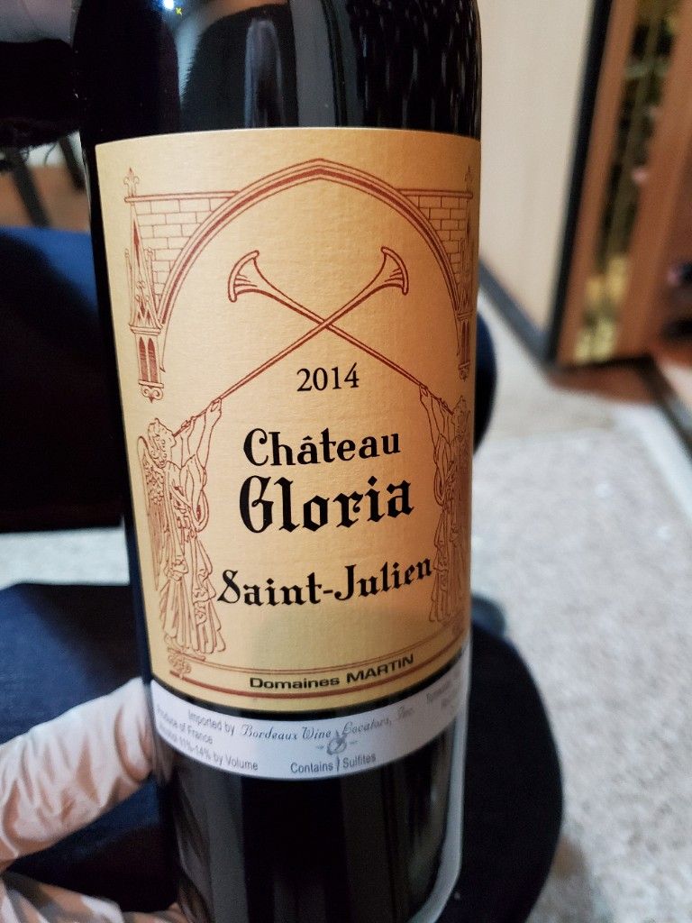 2014 Château Gloria, France, Bordeaux, Médoc, Saint-Julien - CellarTracker