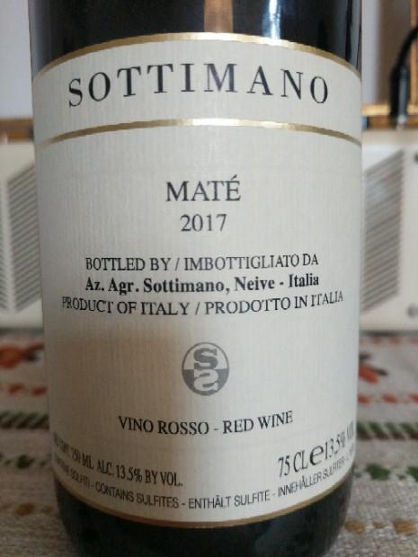 2017 Sottimano Maté, Italy, Piedmont, Vino da Tavola - CellarTracker
