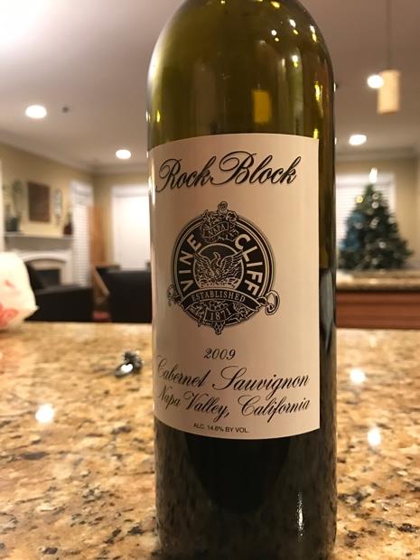 2010 Vine Cliff Winery Cabernet Sauvignon Rock Block, USA, California ...