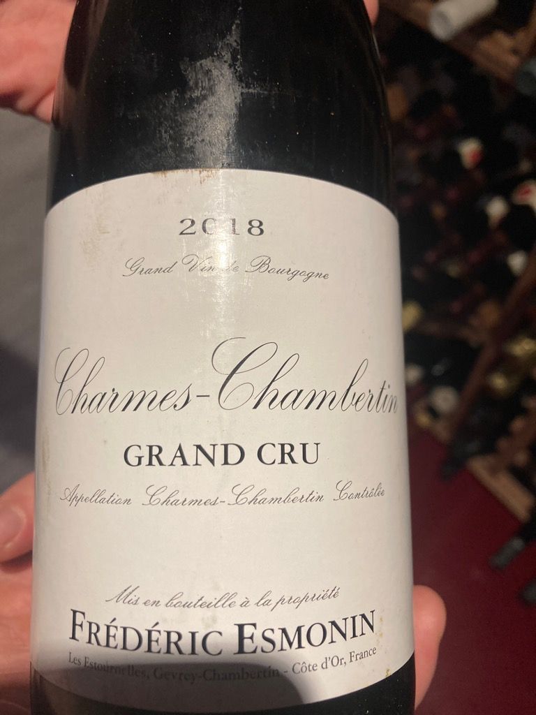 NV Frederic Esmonin Charmes-Chambertin, France, Burgundy, Côte de Nuits ...