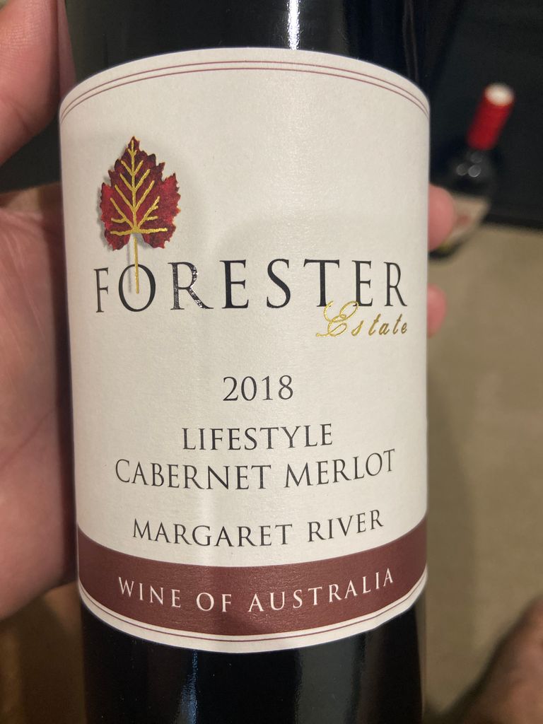 2022 Forester Estate Cabernet Merlot, Australia, Western Australia ...