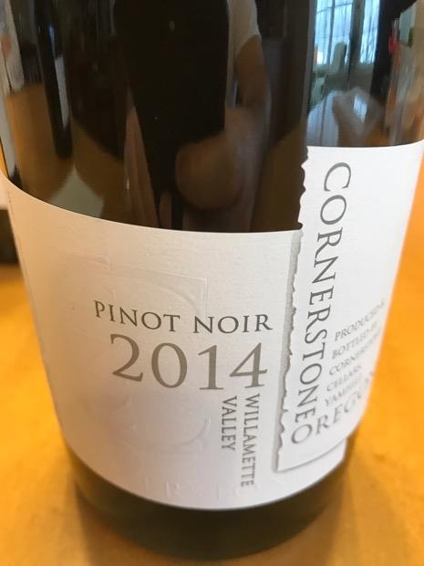 2014 Cornerstone Cellars Pinot Noir, USA, Oregon, Willamette Valley ...