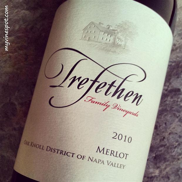 2009 Trefethen Merlot, USA, California, Napa Valley, Oak Knoll District ...