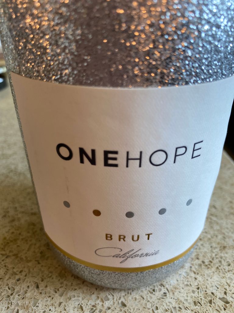 2019 One Hope Silver Glitter Brut, USA, California - CellarTracker