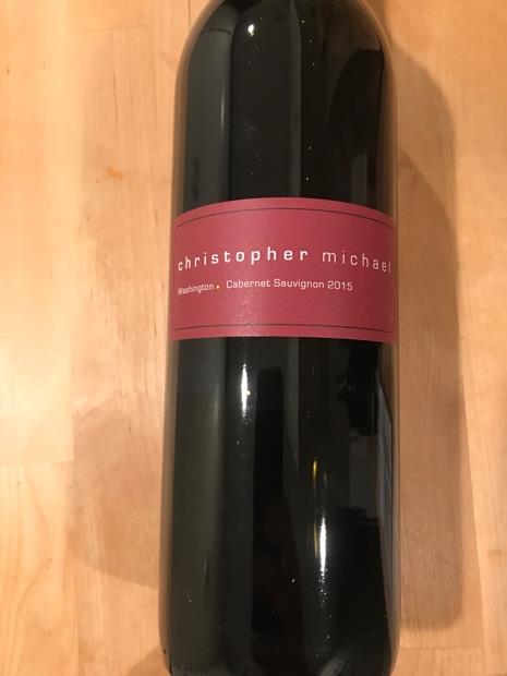 2015 Christopher Michael Cabernet Sauvignon, USA, Washington - CellarTracker