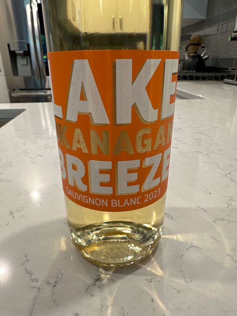 2023 Lake Breeze Vineyards Sauvignon Blanc, Canada, British Columbia ...