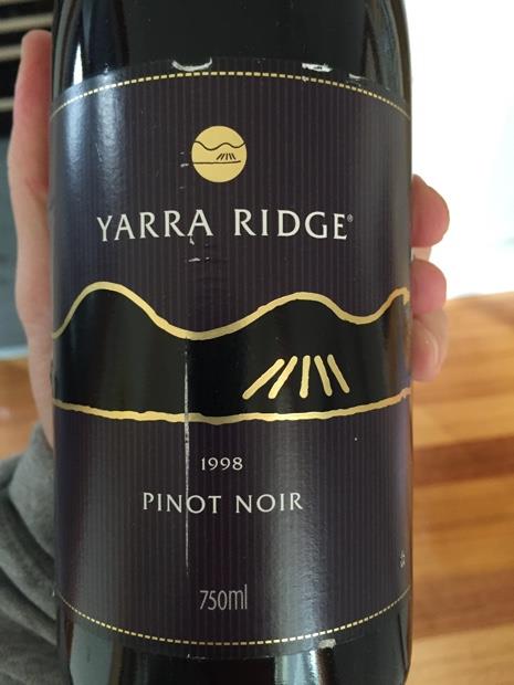 1993 Yarra Ridge Pinot Noir, Australia, Victoria, Port Phillip, Yarra ...